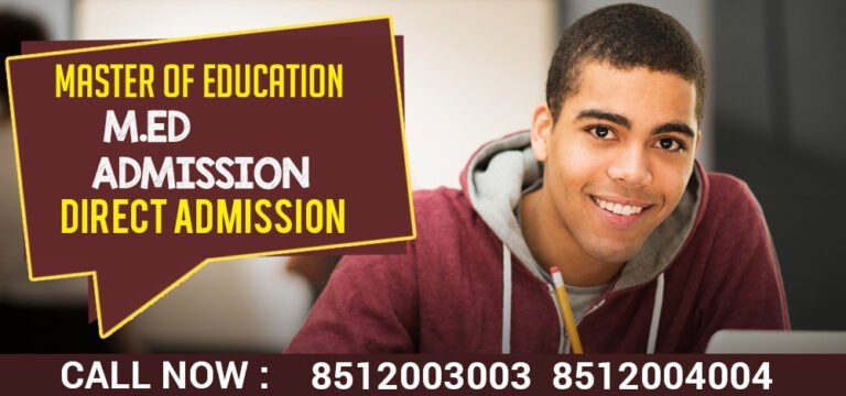 M.ed Admission Masters in Education Course Distance Education 2026